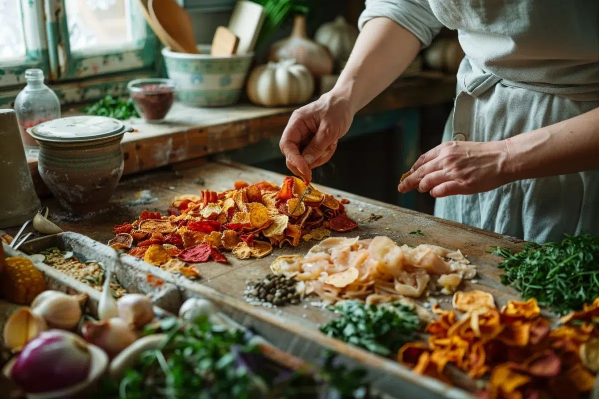 Découvrez l'art de cuisiner le sandre avec des légumes déshydratés ...