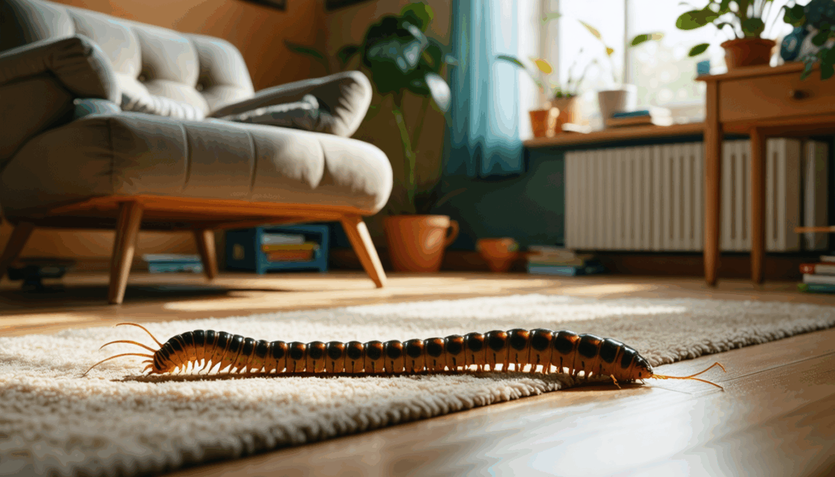 Mille-pattes à la maison : Ce que leur apparition signifie vraiment