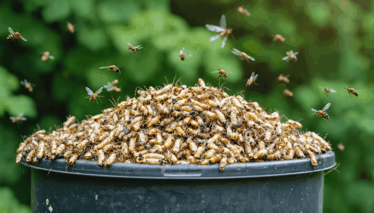 Stop aux asticots : 7 astuces pour garder vos poubelles saines