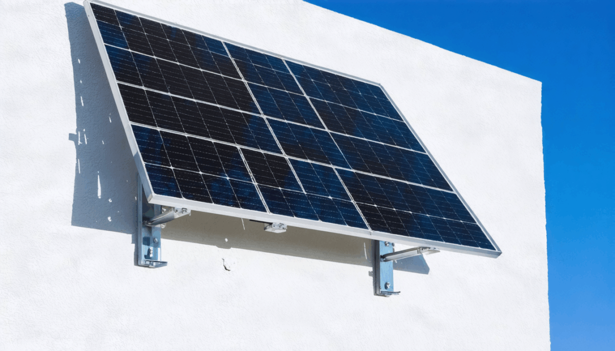 Fixation Panneau Solaire Sur Mur Vertical